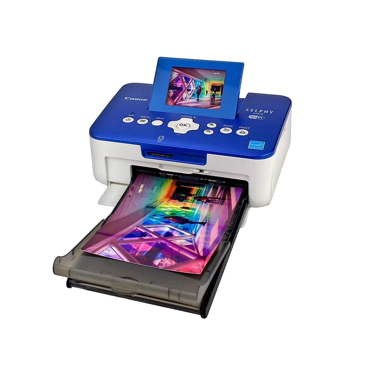 Canon Office Products SELPHY CP910 Blue Wireless Color Photo Printer