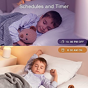 Ghome Smart Light Bulbs, A19 E26 Color Changing Led Bulb Works with Alexa, Google Home, App & Voice Control, 2.4Ghz WiFi Only, 800 Lumens,Dimmable RGB Warm White 2700K Smart Home Lighting, 4 Pack(WB4)