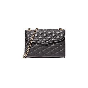 Rebecca Minkoff Mini Quilted Affair Cross-Body Bag,Black,One Size