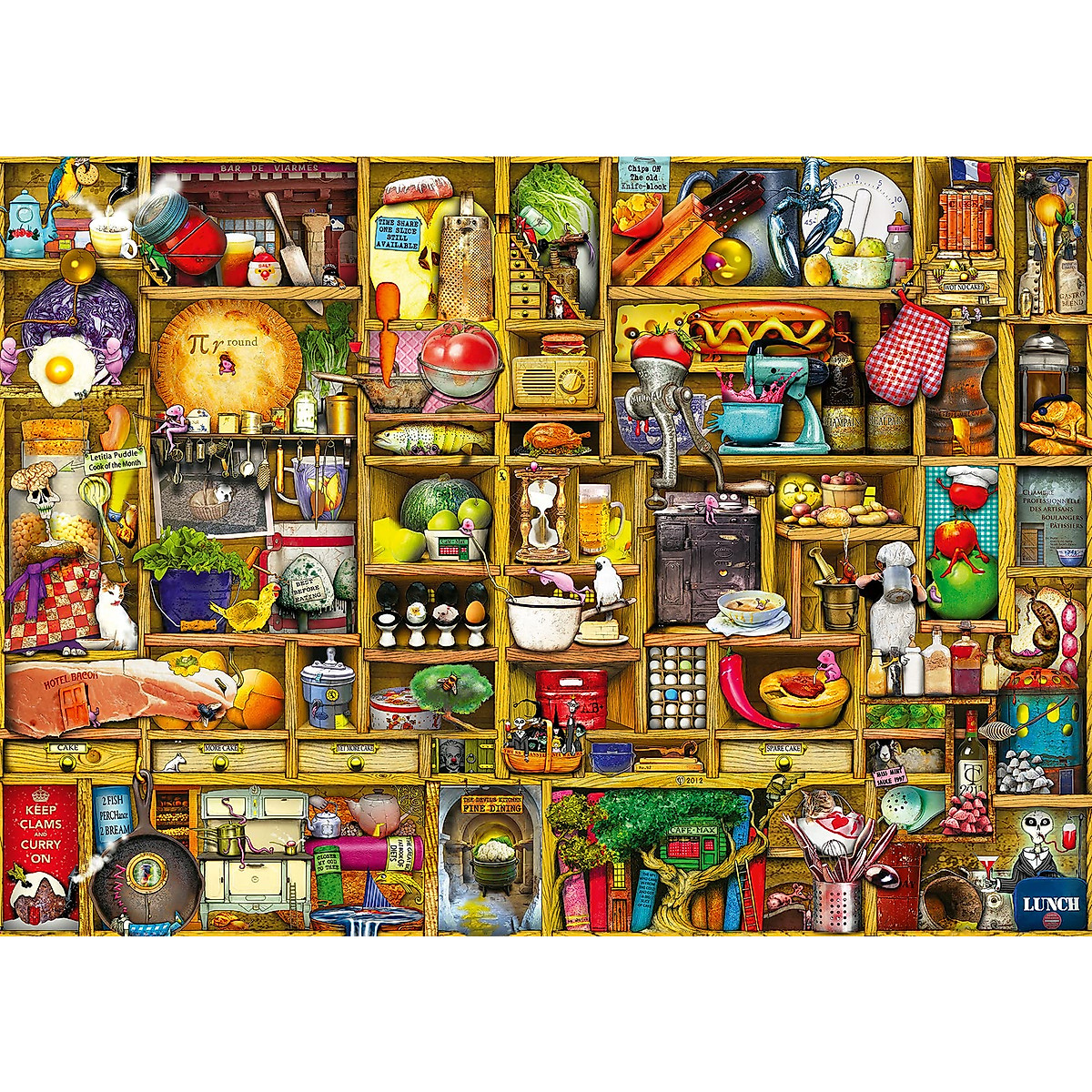Ravensburger Colin Thompson 2X 1000 Piece Jigsaw Puzzles for Adults & Kids Age 14 Up [Amazon Exclusive]