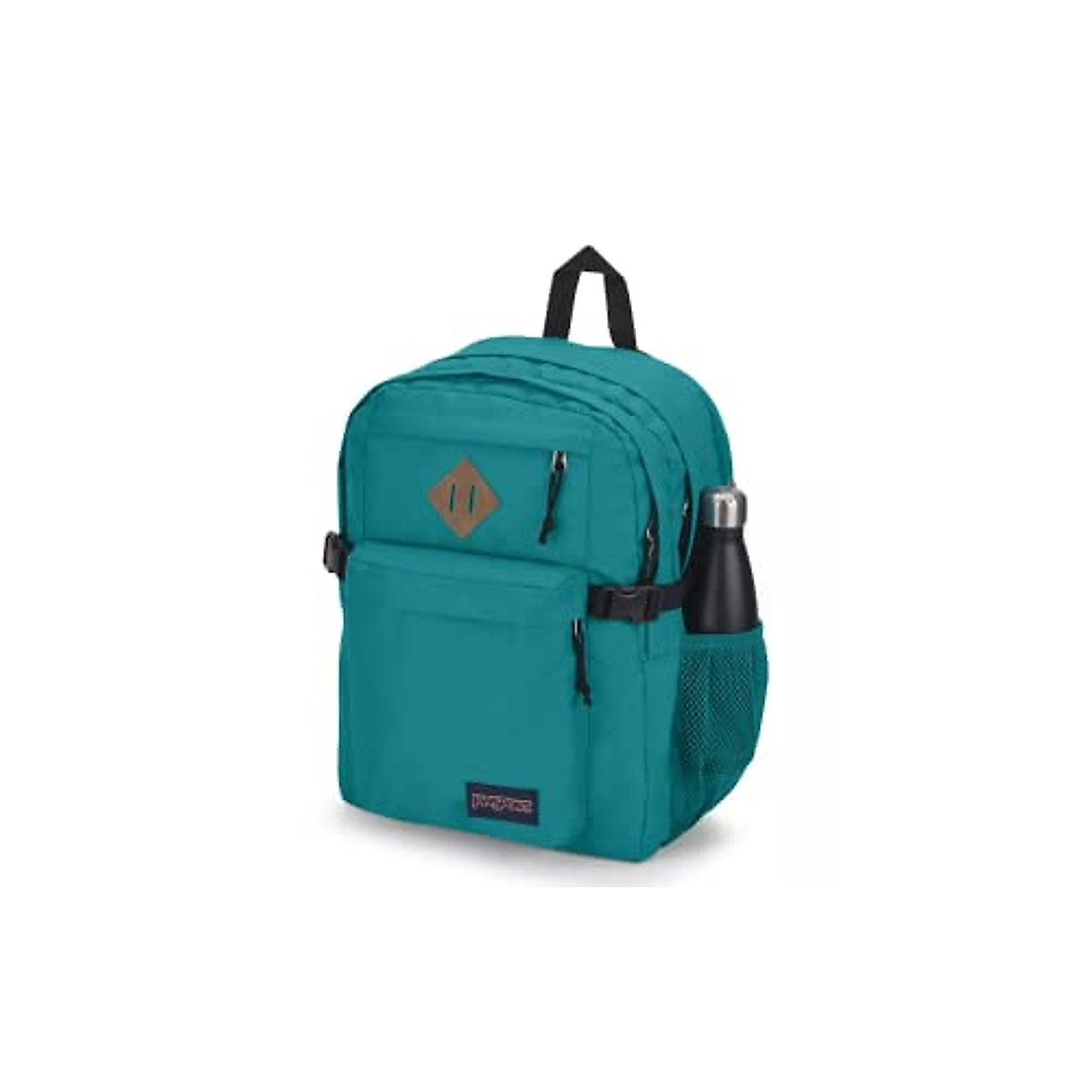 JanSport Main Campus Backpack - Travel, or Work Bookbag w 15-Inch Laptop Sleeve and Dual Water Bottle Pockets, Deep Lake