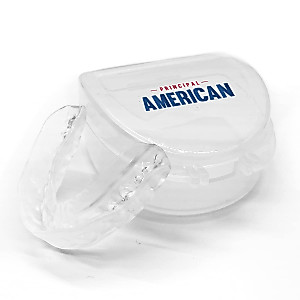 Principal American Custom Night Guards for Teeth Grinding, 2 Pack with Mouth Guard Case, USA Made, Mouth Guard for Clenching Teeth at Night, TMJ, Bruxism NightGuard - Moldable-Fit Dental Guard