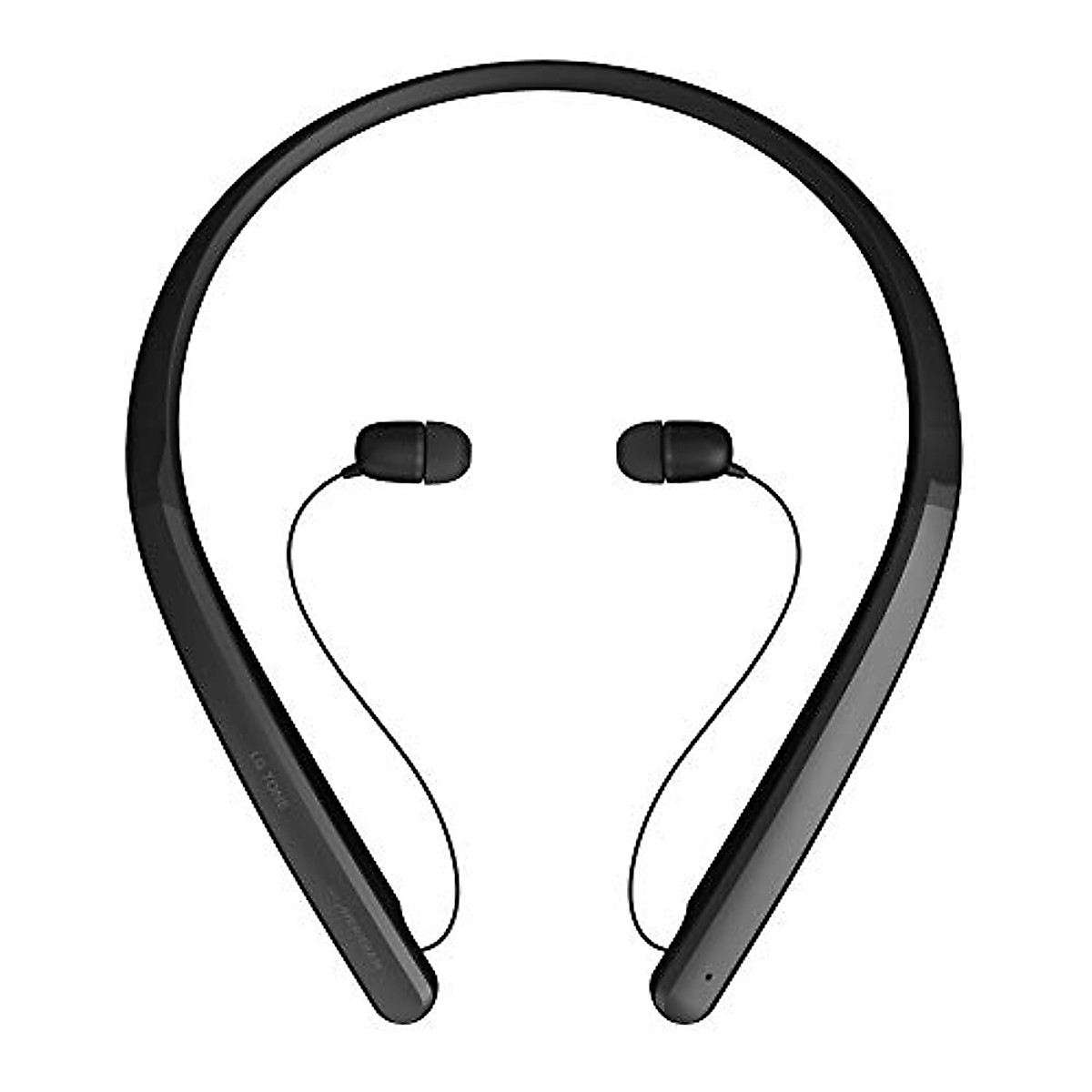 LG TONE Flex Wireless Bluetooth Stereo Neckband Earbuds HBS-XL7 - 32-Bit Hi-Fi DAC, Meridian Audio, Black