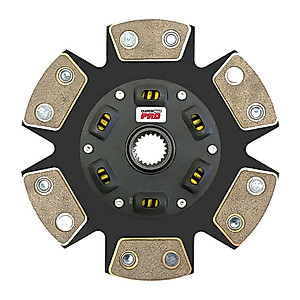 ClutchMaxPRO Performance Stage 3 Clutch Disc Plate with Alignment Tool Compatible with 1987-1992 Toyota Supra Turbo 3.0L 7M-GTE 5-speed R154 MK3 (CPLC56024R3DEAT-16063-ST3)