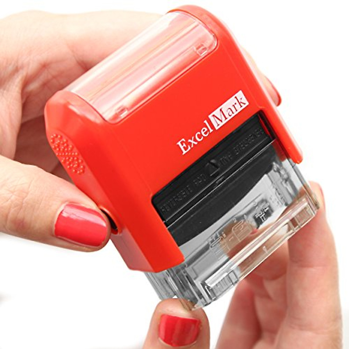 ExcelMark Self-Inking Rubber Teacher Grading Stamp - Please Sign & Return