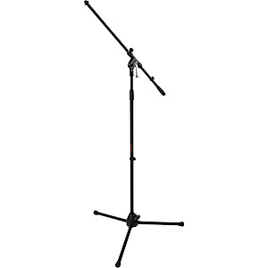 Mackie EM-89D Element Series Dynamic Vocal Microphone with Tripod Microphone Stand & XLR Cable Bundle