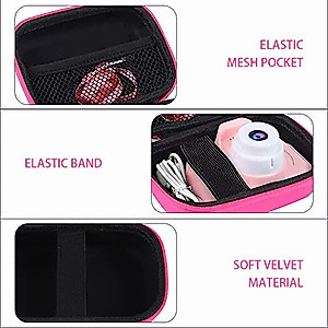 Leayjeen Kids Camera Case Compatible with Seckton/GKTZ/OZMI/PROGRACE/Dylanto/Rindol/VATENIC/Nine Cube/hyleton and More Kid Digital Camera Toys Gifts and Accessories (Case Only)