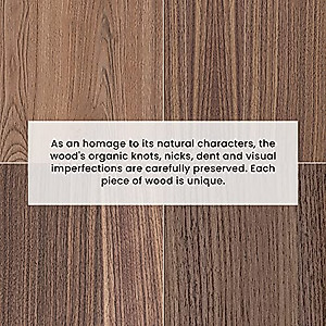 POVISON Modern TV Stand, Media Console with 4 Drawers, Soild Wood Entertainment Center for Up to 75 Inch TV, Fully-Assembled, Black & Walnut Veneer, 78.74"