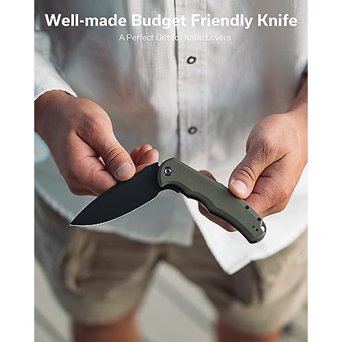 CIVIVI Praxis Flipper Pocket Knife C803F