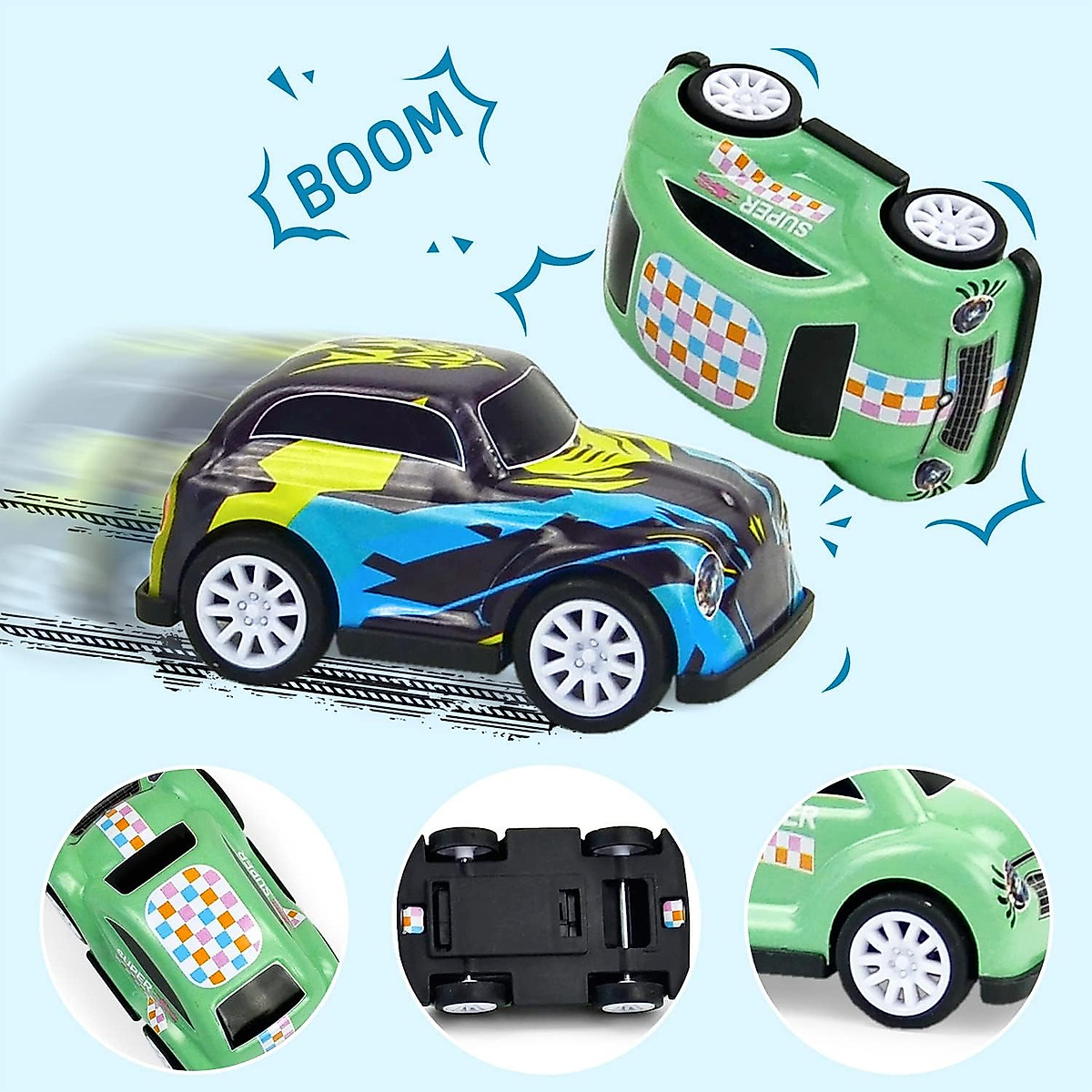 Vileafy 30 Bulk Mini Pull Back Cars -Goodie Bag Stuffers for Kids 3-5, Birthday Return Gifts, Carnival Prizes for Boys and Girls Party Favors and Class Treasure Box