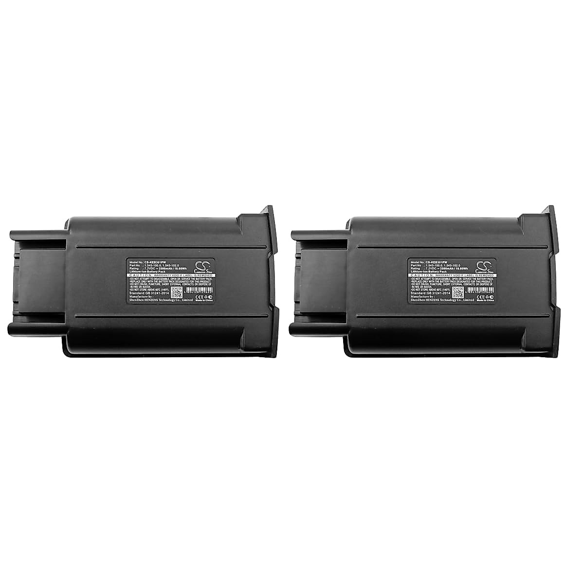 (2 Pack) XSP Battery for KARCHER 1.545-104.0 1.545-113.0 EB 30/1 Cordless Electric Sweeper 12" Windsor Radius Mini EB30 Commercial Cordless Floor Sweeper