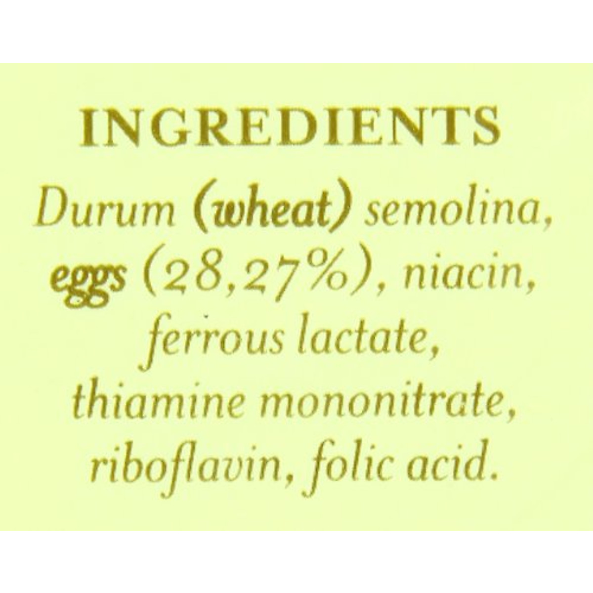 De Cecco Pasta, Egg Pappardelle, 8.8 Ounce