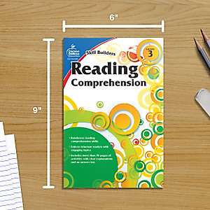 Carson Dellosa | Skill Builders Reading Comprehension Workbook | 3rd Grade, 80pgs
