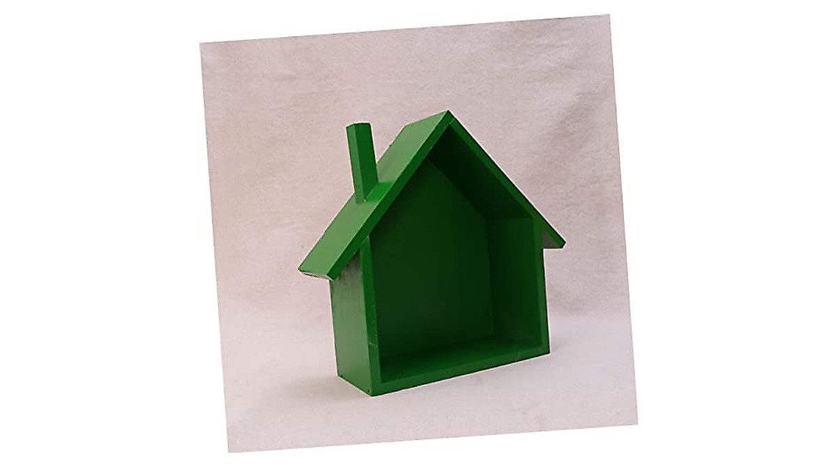 Amosfun Green Wall Shelf - Stylish Home Decor