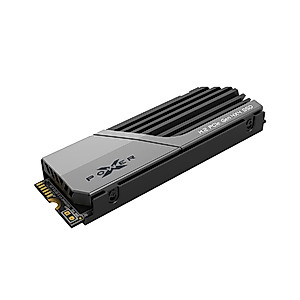 Silicon Power SP01KGBP44XS7005 SSD, 1 TB, PS5 Operation Confirmed (Ultra Fast! Gaming SSD), M.2 2280, PCIe 4.0 x 4, NVMe 1.4, Maximum Read 7,300 MB/s