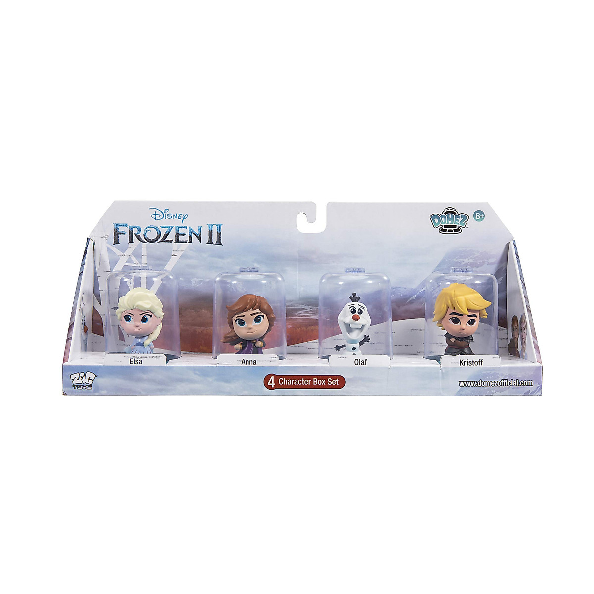 Domez Disney's Frozen 2 Collector Set - Includes Elsa, Anna, Kristoff, and Olaf
