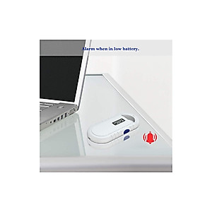 Liyeehao Handheld Pet Microchip Scanner, Rechargeable Animal Chip Reader Microchip Reader for Animal Tracking, Universal RFID Reader Pet ID Microchip Scanner for ISO 11784/11785, FDX-B and ID64 RFID