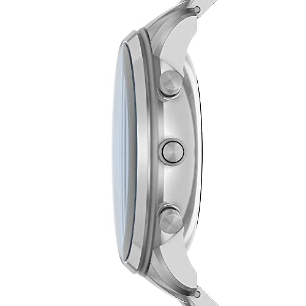 Fossil Neutra Gen 6 Hybrid 44mm Stainless Steel Smart Watch, Color: Silver (Model: FTW7072)