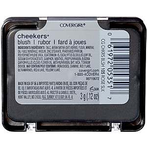 CoverGirl Cheekers Blush, Rose Silk 105, 0.12-Ounce (Pack of 3)