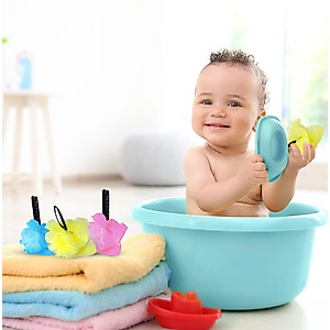 Loofah Lord 30 Mini Full Bodied Quality Bath or Shower Sponge Loofahs Pouf Mesh Assorted Colors Wholesale Bulk Lot