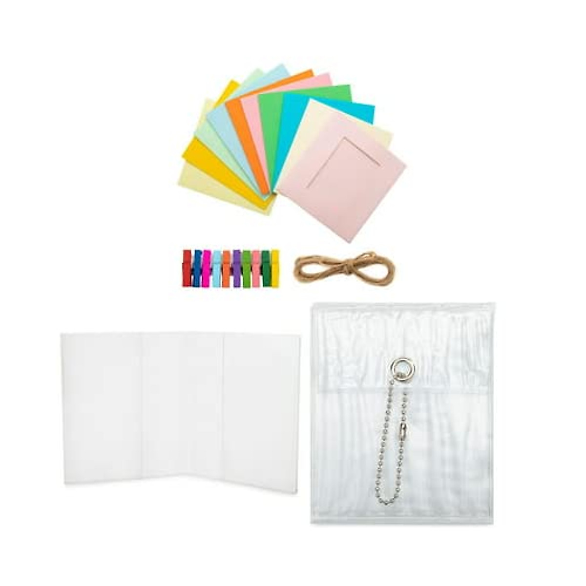 Polaroid 600 One Step Flash Instant Camera Bundle with Originals Black and White and Color Instant Film for 600 Cameras (8 Exposures) and Accessories (4 Items)