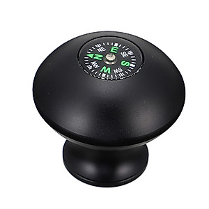 ifundom Trekking Pole Caps Universal Hiking Pole Caps Trekking Stick Tips with Compass for Walking Climbing Hiking Sticks Accessory