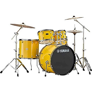 Yamaha Rydeen 5pc Shell Pack with 22" Bass Drum, Mellow Yellow