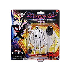 Marvel Legends Series Spider-Man Across The Spider-Verse The Spot 6-Inch Action Figure Toy, 5 Accessories White