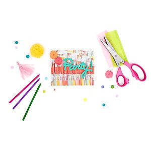 American Crafts 8 Inch Pink Fringe Scissors