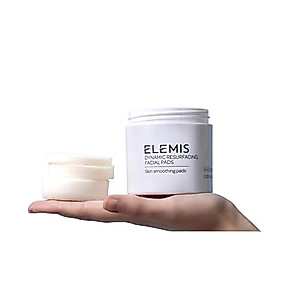 ELEMIS Dynamic Resurfacing Facial Pads, 60 Count – Gentle Skin Smoothing Pads with Tri-Enzyme Technology, Probiotic Ferment & Lactic Acid, Exfoliating Pads for Dull, Dry, Flaky Skin & Uneven Texture