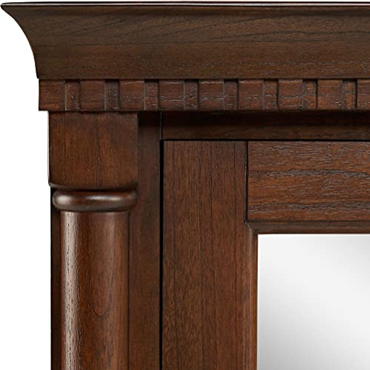 Signature Hardware 484247 Claudia 24" Mahogany Framed Single Door Medicine Cabinet