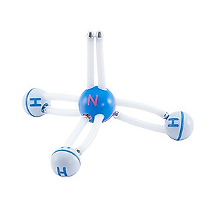 Happy Atoms Magnetic Molecular Modeling Introductory Set | Intro to Atoms, Molecules, Bonding, Chemistry | Create 508 Molecules | 73 Activities | Plus Free Educational App for iOS, Android