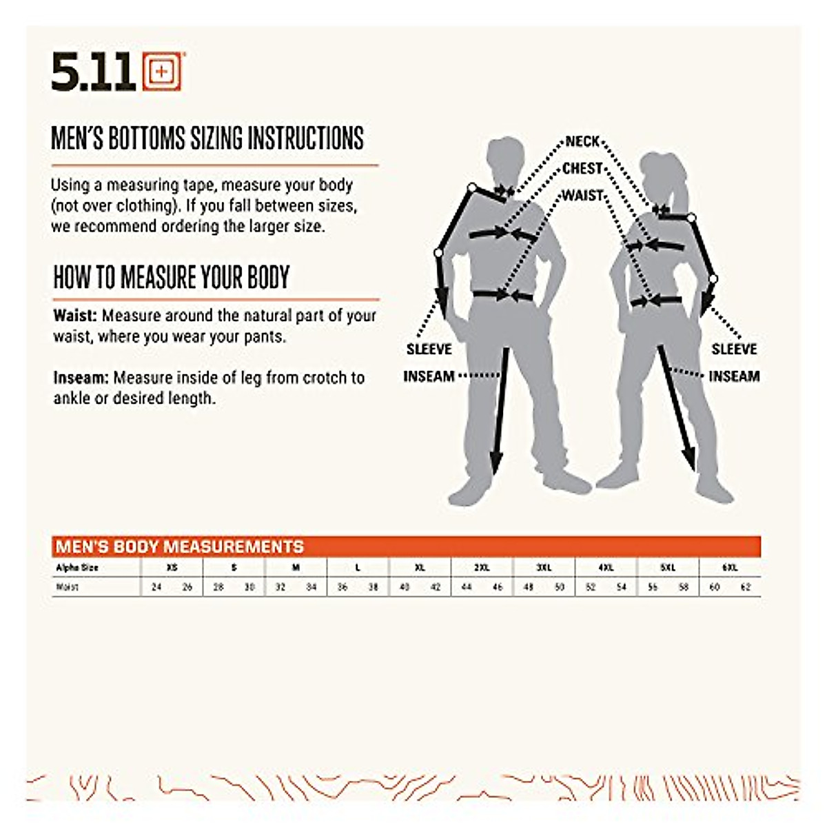 5.11 Tactical Men's Ripstop TDU Pants, Black, Large/Regular