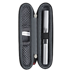 Hermitshell Travel Case for Wahl Micro Groomsman Personal Pen Trimmer - Model 5640-600 (Only Case)（Black）