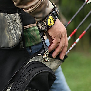 Tru-Fire Hardcore Buckle Foldback Archery Release + Flambeau Outdoors Safe Shot Bow Case