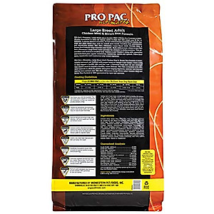 Pro Pac Ultimates Large Breed Adult Chicken Meal And Brown Rice Dry Dog Food, 28 Lb.