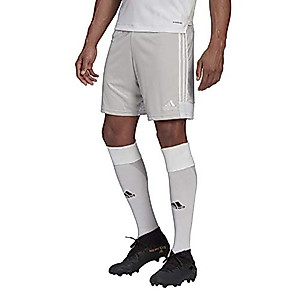 adidas,mens,Tastigo 19 Shorts,Team Light Grey/White,Large