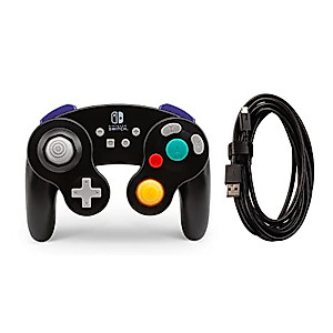 PowerA Wired Controller for Nintendo Switch: GameCube Style - Black