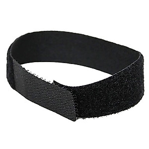 Roland V-Drums 1.5 inch Rack Cable Clips 4 Pack and Silverline Audio 5 Pack Drum Cable Wrap Bundle