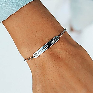 Pura Vida Bracelets Pack All Smiles & Happiness Bracelet Stack - Set of 3 Stackable Bracelets for Women, Summer Accessories & Cute Bracelets for Teen Girls - 1 Chain Bracelet & 2 String Bracelets