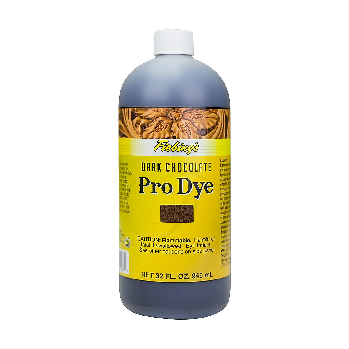 Fiebing 32 Oz Dark Chocolate Professional Oil Leather Dye