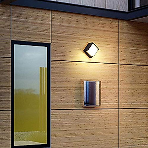 Wall Light Wall Lighting Outdoor Wall Lamp Led Lamp Aisle Waterproof Balcony Terrace Modern Home Garden Wall Lamp 16 16 (cm)