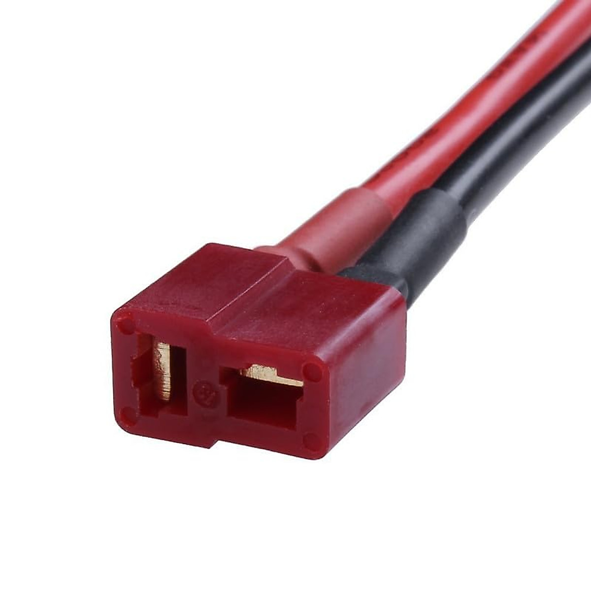 2pcs T-Plug Male Connector to Big-Tamiya Plug Female Connector Adapter and 2pcs T-Plug Female Connector to Big-Tamiya Plug Male Connector Adapter for RC Lipo Battery