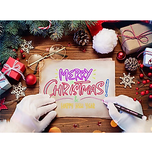 KERIFI Super Squiggles Double Outline Markers 12 Colors Supersquiggles Double Line Self Outline Metallic Markers, Shimmer Glitter Pens Set for Christmas Card, Easter Eggs, Scrapbook, DIY Art Crafts