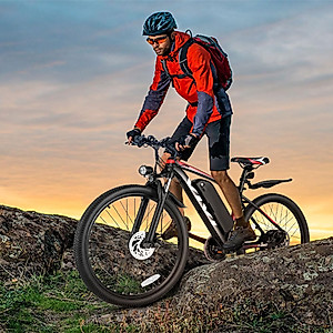 Vivi Electric Bike, 27.5" Electric Bike for Adults, Peak 750W Ebike 22MPH Electric Mountain Bike with 48V 499.2WH Battery, Up to 50 Miles, 21 Speed Adult Electric Bicycles, UL 2849 Certified