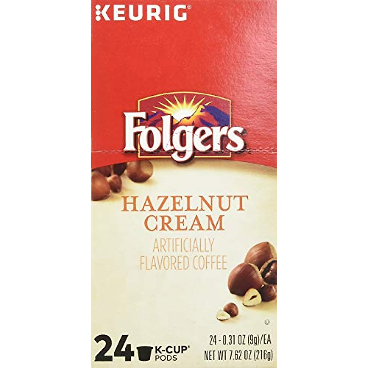 Hazelnut Cream K-cup for Keurig Brewers, 24-count, 24 Count