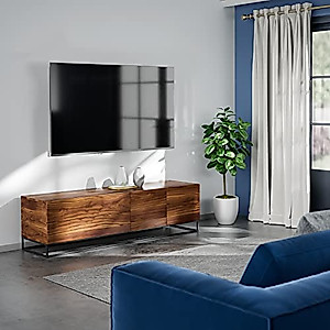 PERLESMITH TV Wall Mount Swivel Tilt for 32-55 inch LED LCD OLED Flat Curved TV Screen, Full Motion TV Mount Bracket with Articulating Arm Perfect Center Single Stud up to 70lbs VESA 400x400mm, PSMFK7