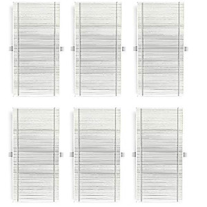 Fette Filter - Replacement Filter U Compatible with Honeywell HEPAClean U Filter HRF201B and Febreze FRF102B For HHT270, HHT290 & Febreze FHT170, FHT180, FHT190 - Pack of 6