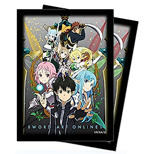 Official Sword Art Online 2 "Excalibur" Standard Size Deck Protector Sleeves (50 count)
