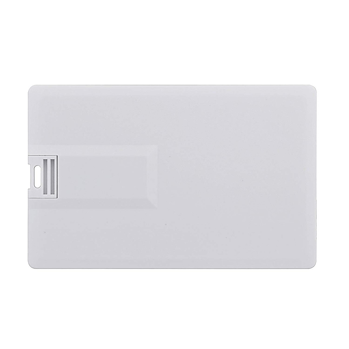 Wafer USB Bussiness Card Flash Drive Blank DIY Memory Stick Wholesale Bulk Pack 10 (16GB USB 3.0, White)